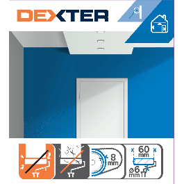 mini rullo muri lisci 6cm dexter - bricocenter