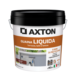 guaina liquida impermeabilizzante fibrorinforzata rossa siena axton 15 ...