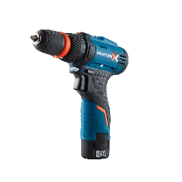 trapano avvitatore dexter 12v, 1 batteria 2.0ah, caricabatteria ...