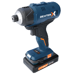 trapano avvitatore a impulsi dexter 20v, senza batteria e ...
